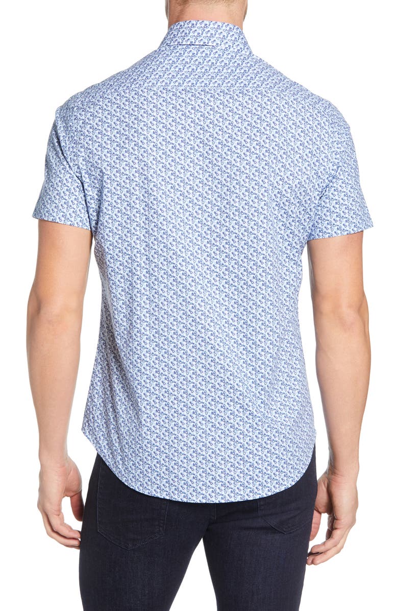 Stone Rose Regular Fit Geo Print Shirt | Nordstromrack