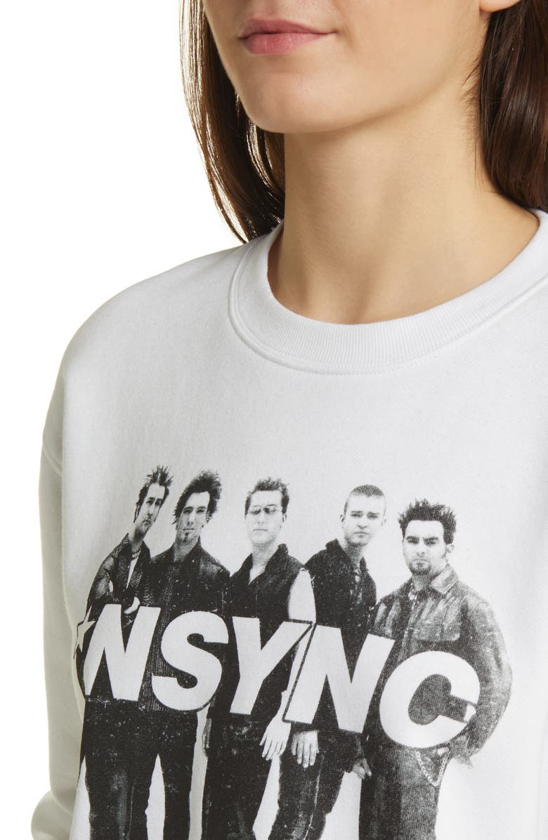 Vinyl Icons NSYNC Crewneck Fleece Sweatshirt | Nordstromrack