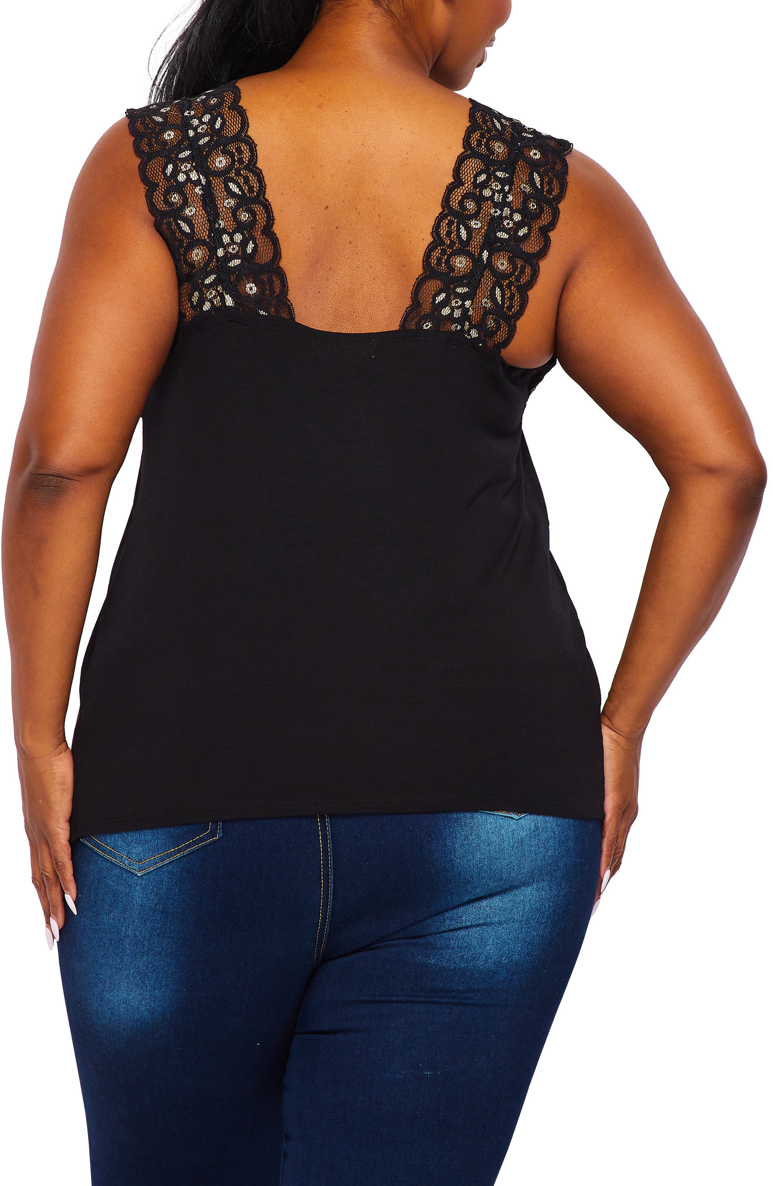 BLUEGREY Lace Banded Tank Top | Nordstromrack