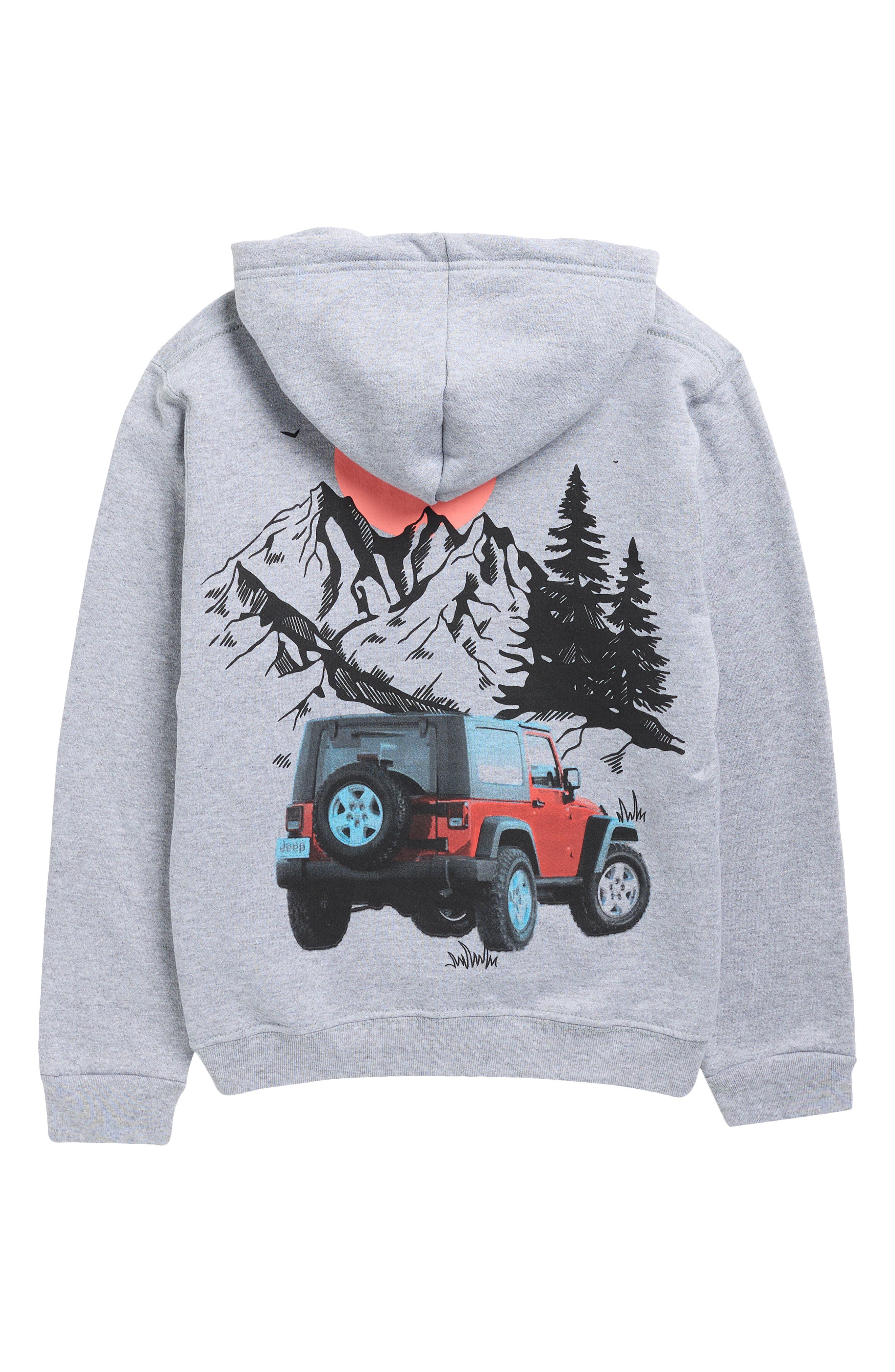 Philcos Kids' Jeep Forest Cotton Hoodie | Nordstromrack