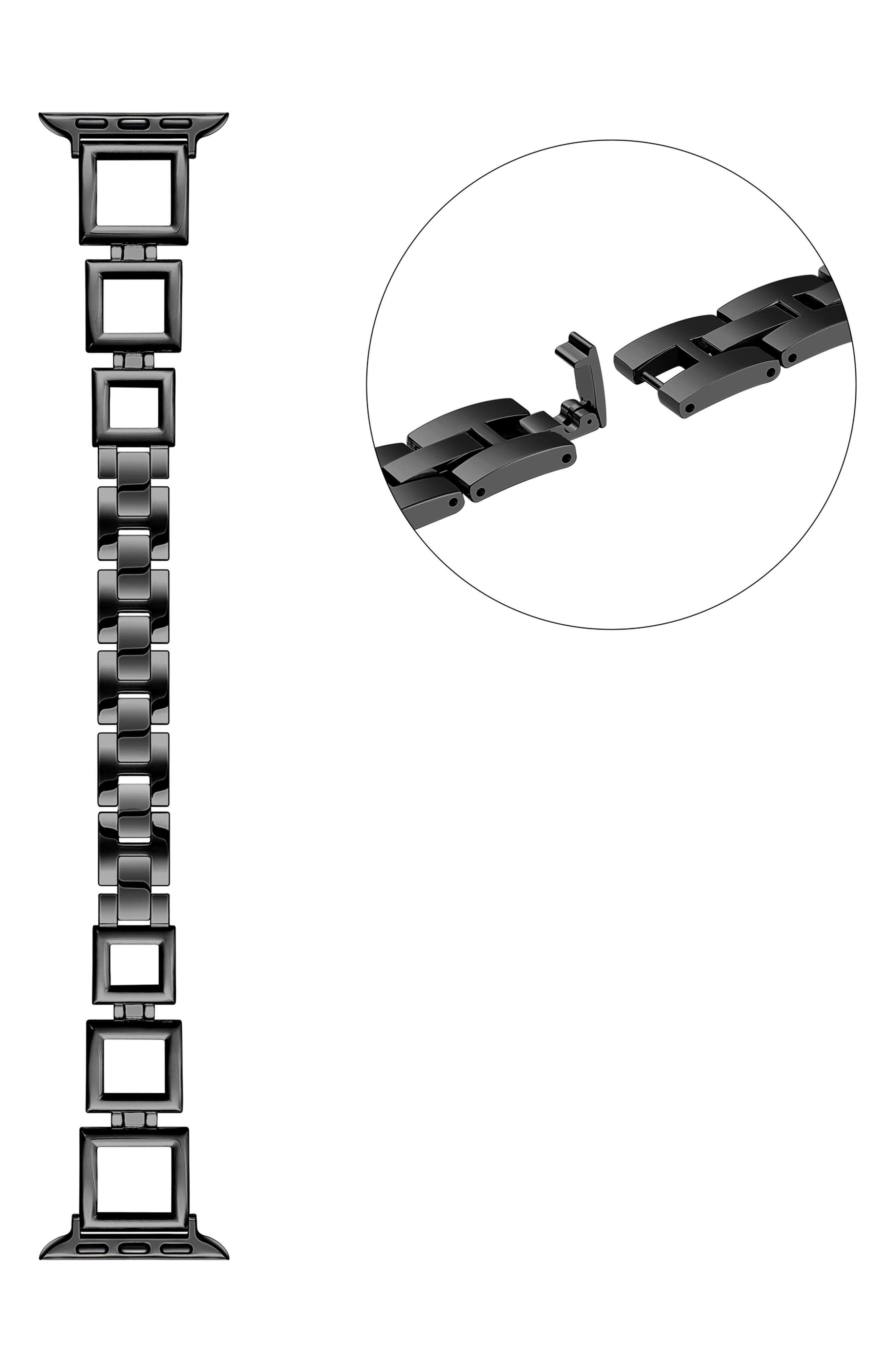 Posh Tech Journey Stainless Steel Apple Watch® Watchband | Nordstromrack