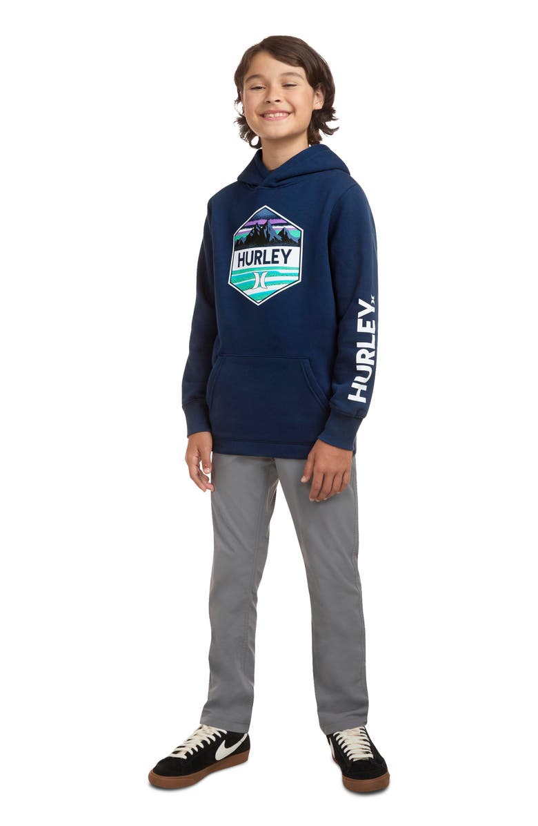 Hurley Kids' Graphic Fleece Hoodie | Nordstromrack