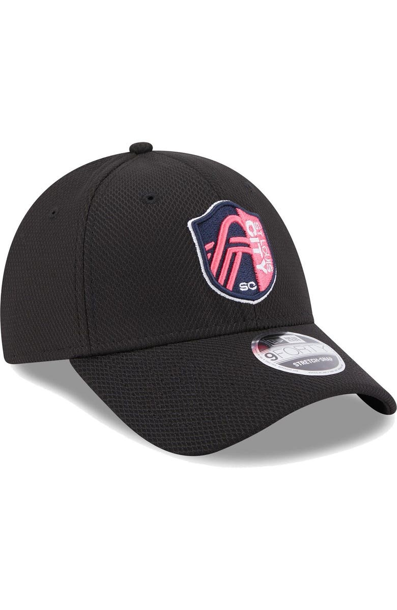 New Era Men's New Era Black St. Louis City SC Basic 9FORTY Mesh ...