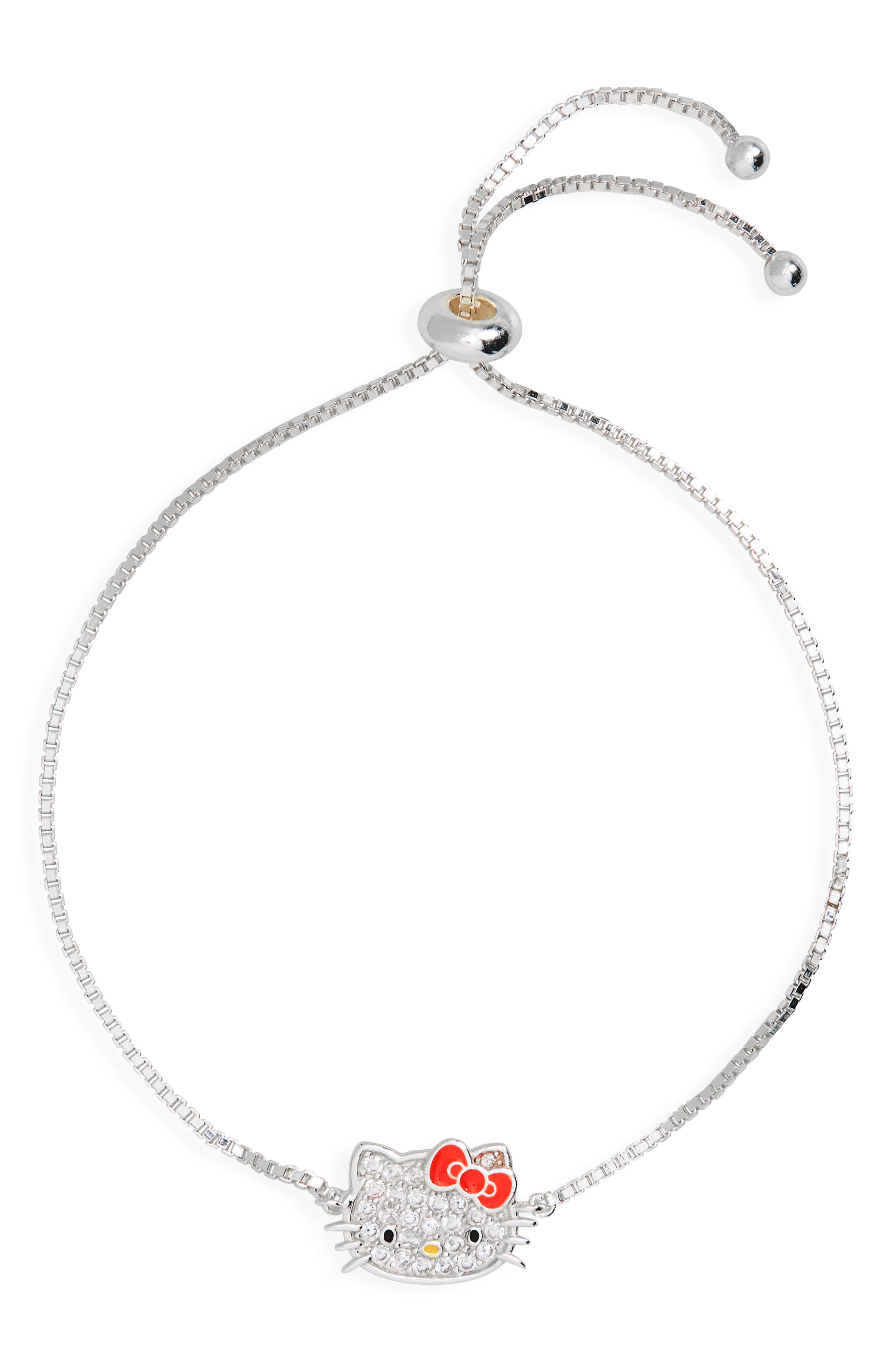 Jacmel x Sanrio Hello Kitty® Pavé Slider Bracelet | Nordstromrack