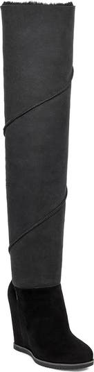 UGG® Classic Mondri Over the Knee Wedge Boot (Women) | Nordstrom