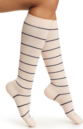 COMRAD Stripe Knee High Compression Socks | Nordstrom