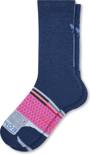 Bombas Stripe Colorblock Crew Socks | Nordstrom