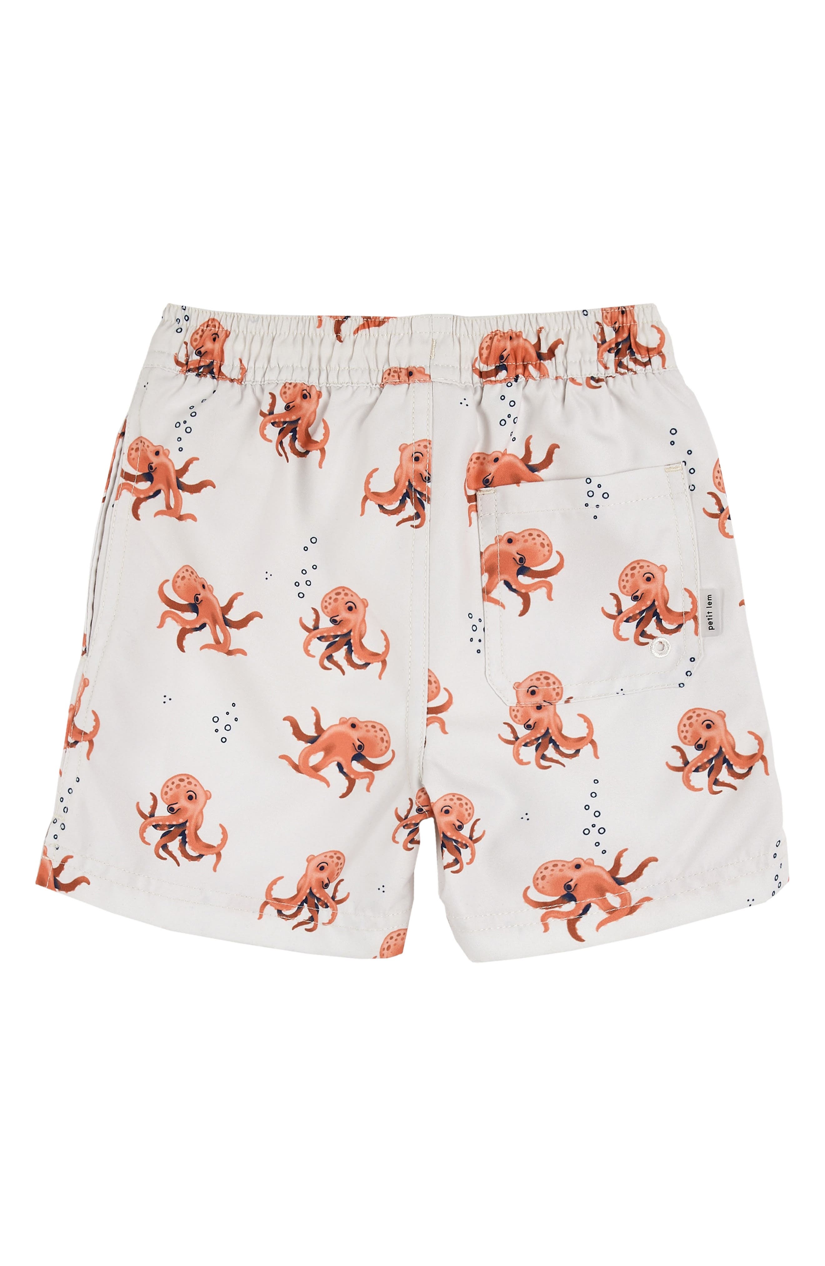 Petit Lem Kids' Octopus Print Swim Trunks | Nordstromrack