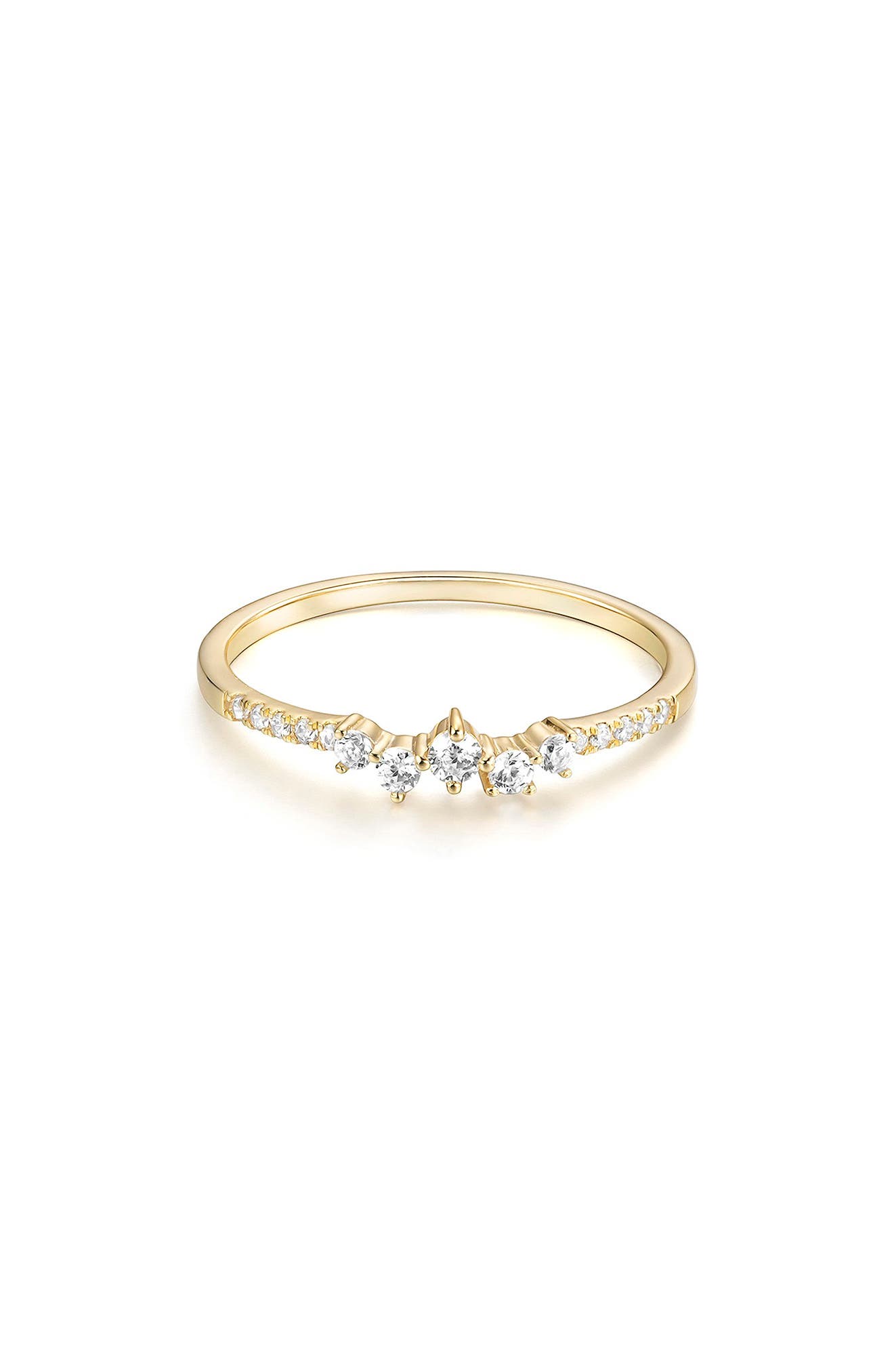 RON HAMI 14K Yellow Gold Staggered Diamond Ring - 0.19 ctw. | Nordstromrack