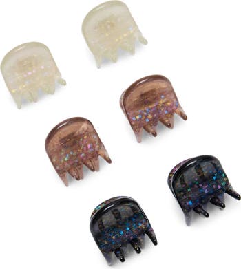 Chunks Assorted 6-Pack Micro Claw Clips | Nordstrom