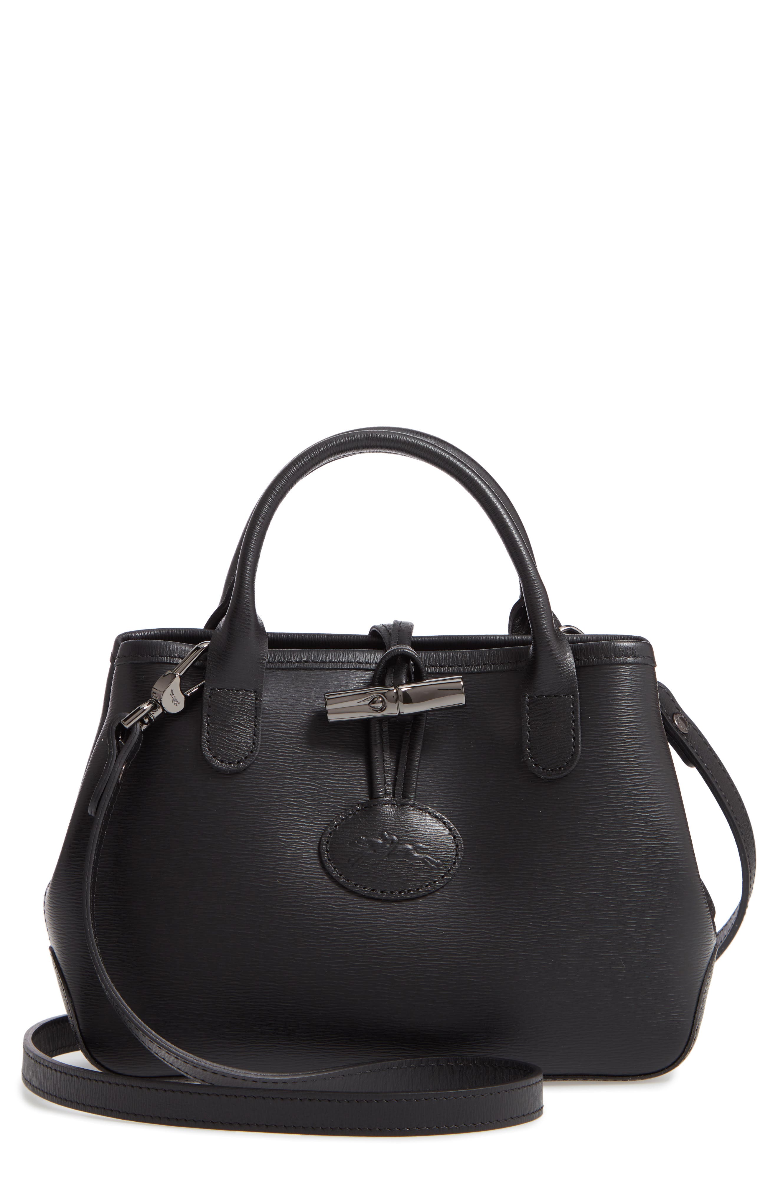 Longchamp Mini Roseau Leather Crossbody Bag | Nordstromrack