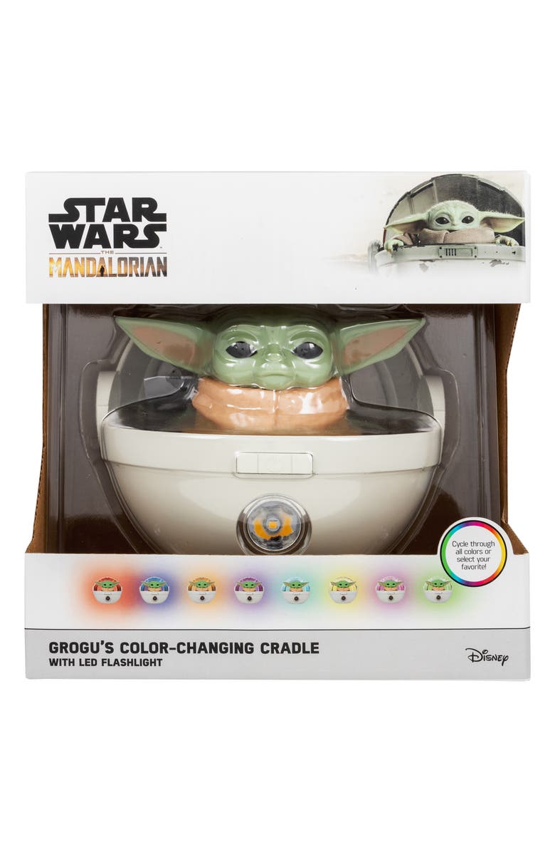 Star Wars x Disney 'The Mandalorian' Grogu Color Changing Cradle Night ...