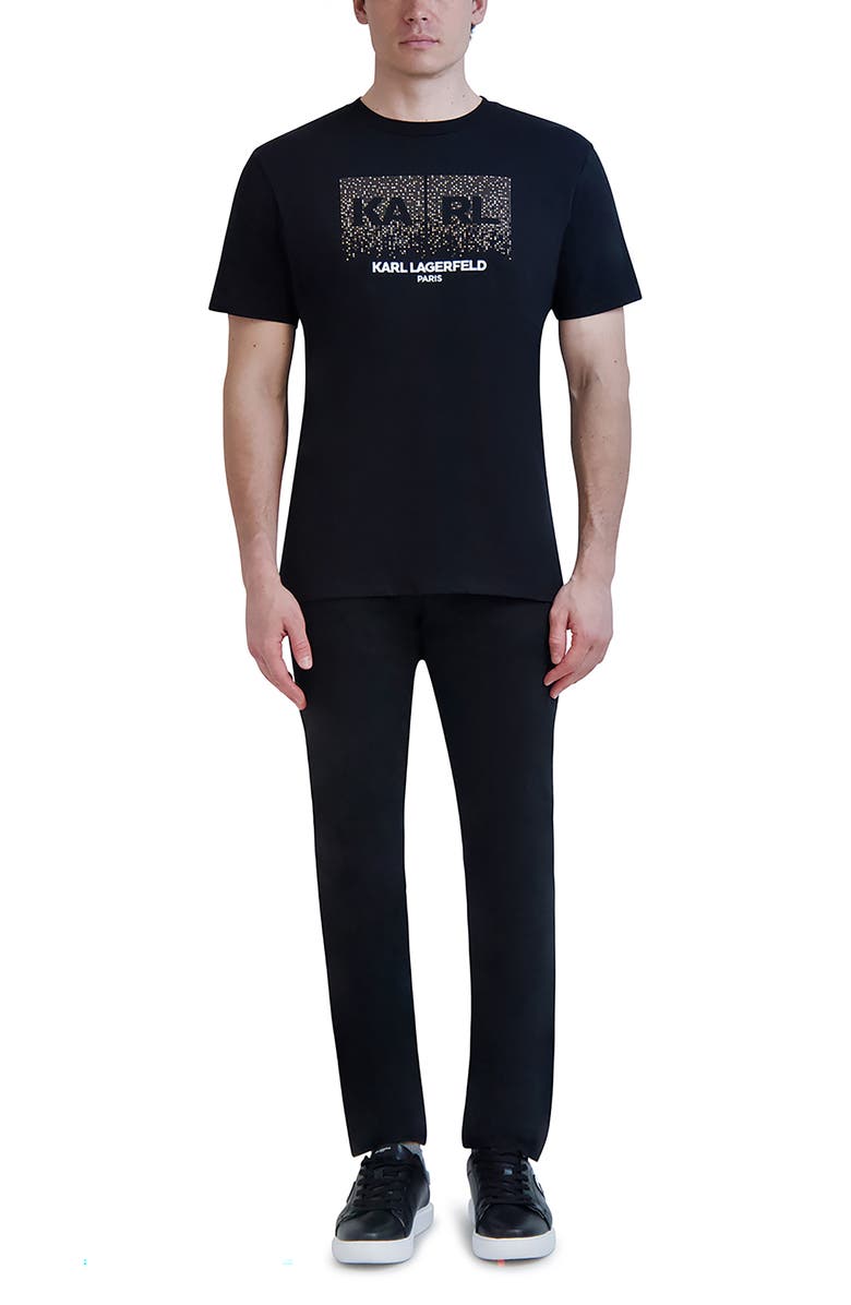 KARL LAGERFELD PARIS Logo Cotton Graphic T-Shirt | Nordstromrack