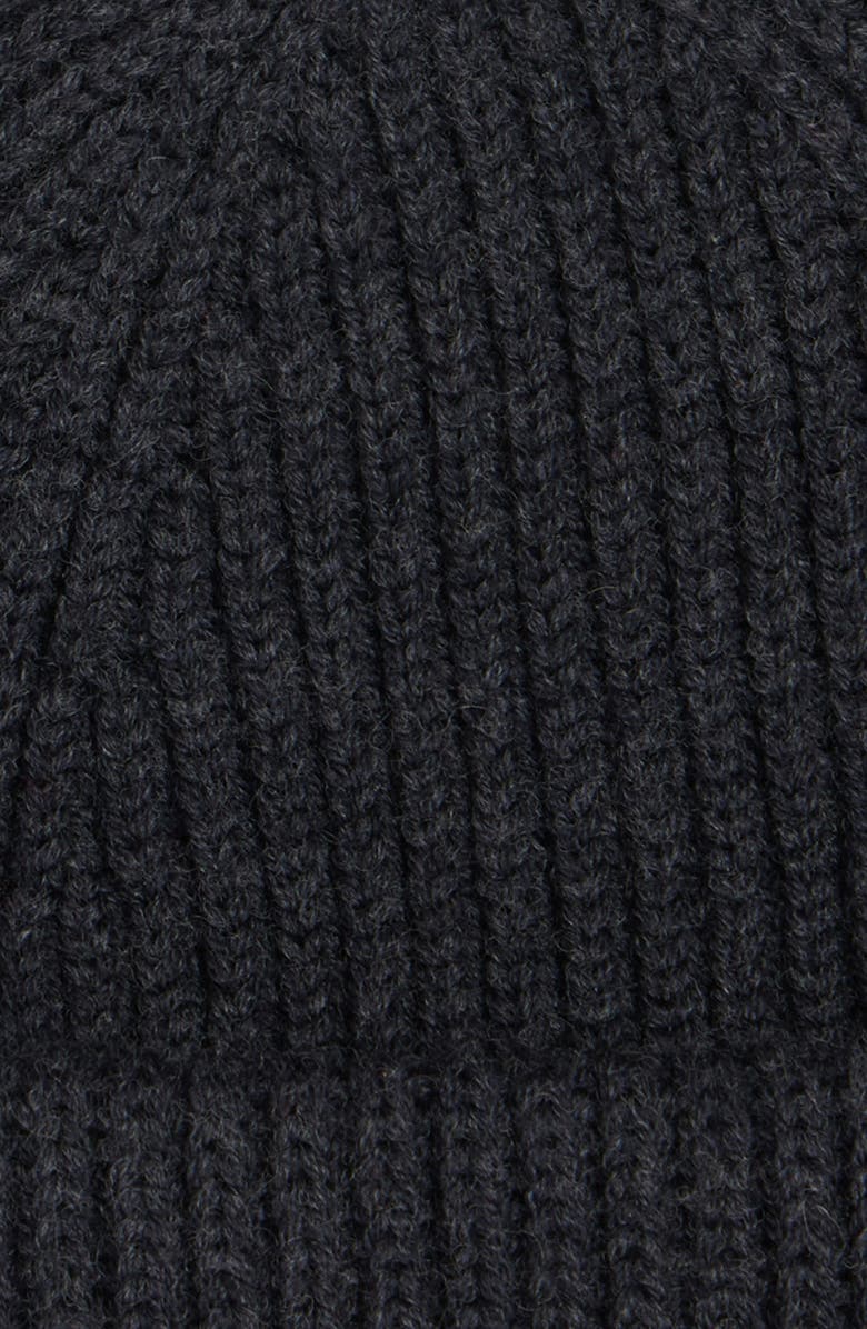 Isabel Marant Logo Merino Wool Rib Beanie | Nordstromrack