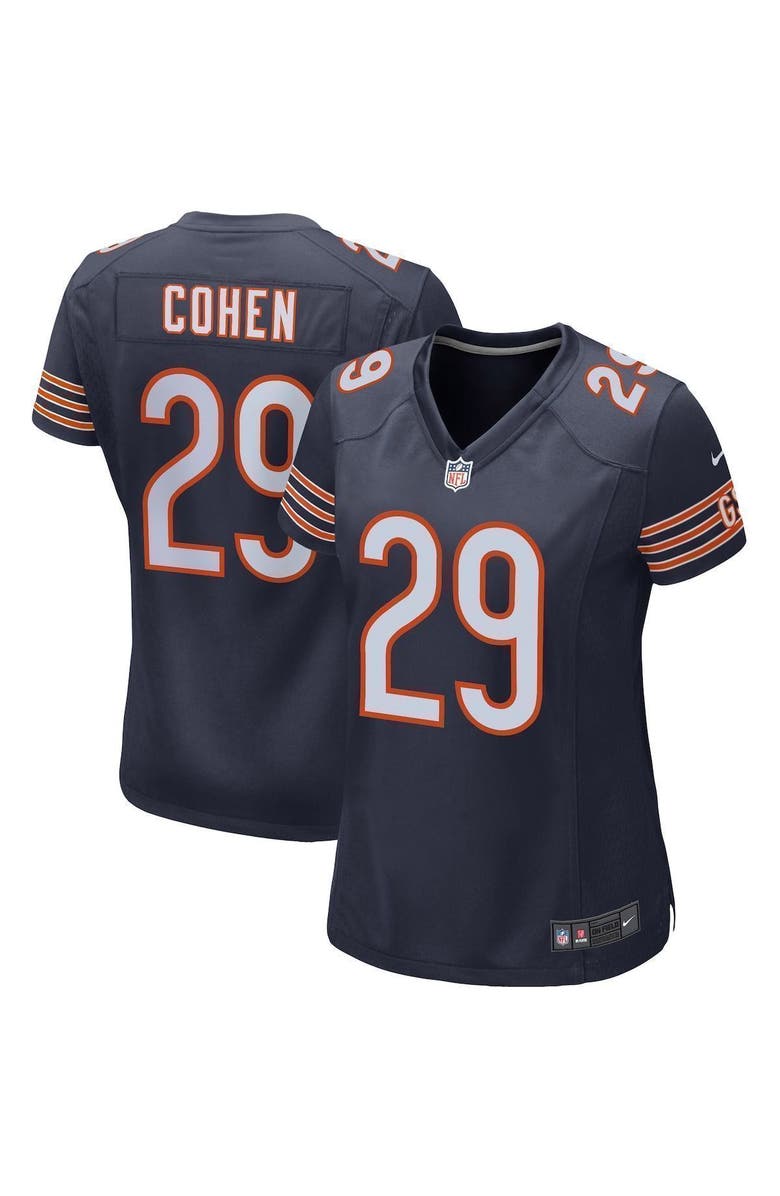 Nike Women's Nike Tarik Cohen Navy Chicago Bears Game Player Jersey ...