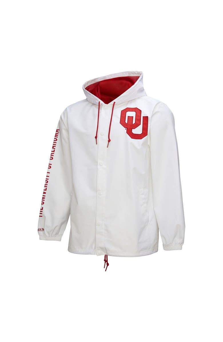 Mitchell & Ness Men's Mitchell & Ness White Oklahoma Sooners Coaches ...