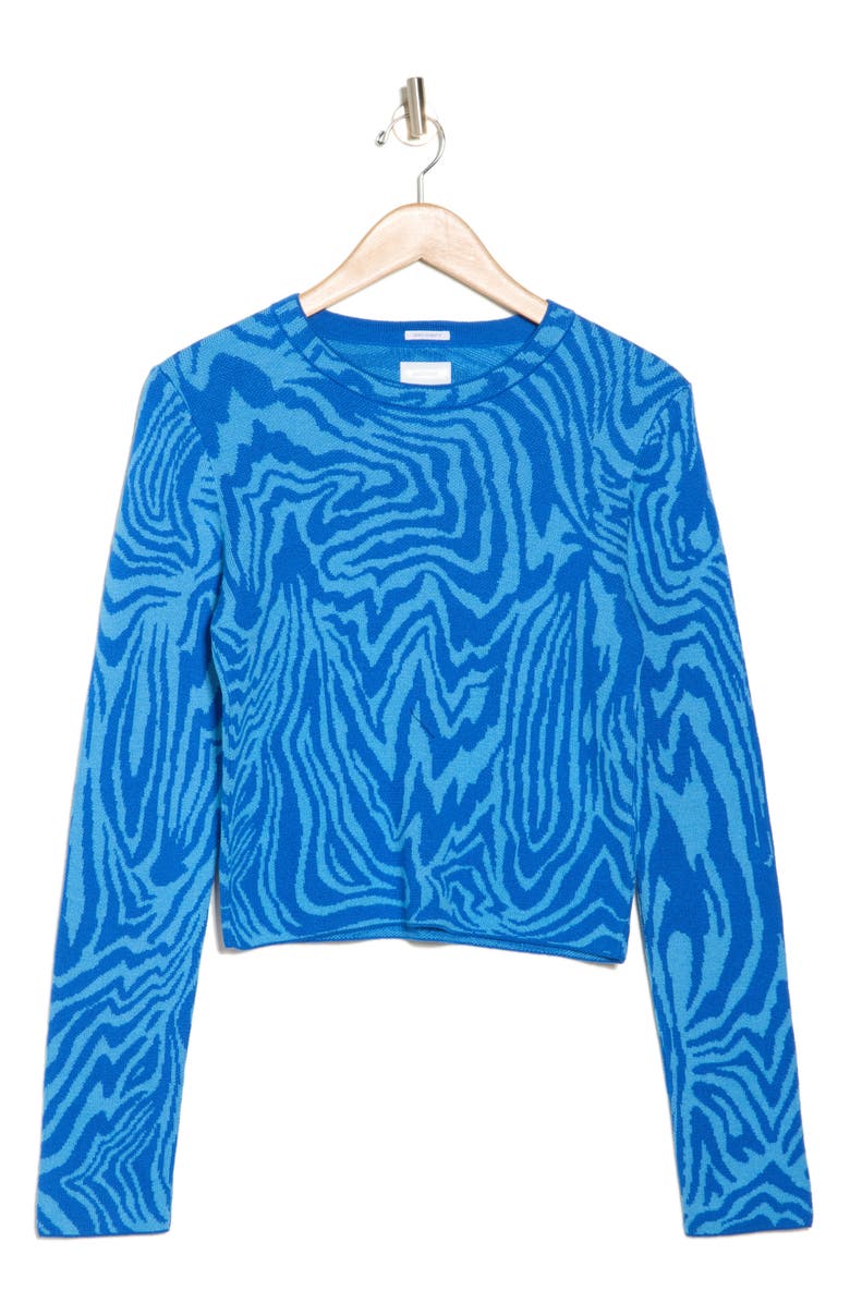 MOTHER The Itty Bitty Crop Sweater Top | Nordstromrack
