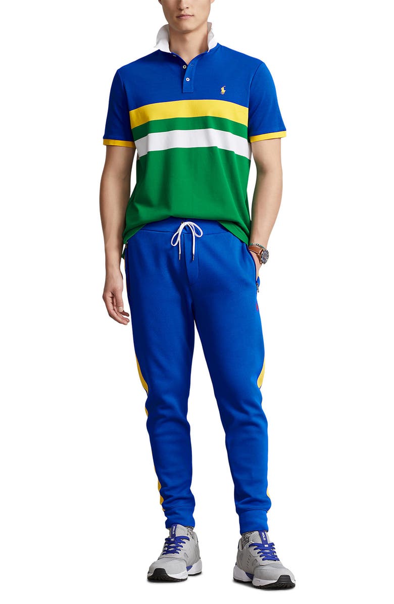 Polo Ralph Lauren Classic Fit Colorblock Logo Embroidered Polo | Nordstrom