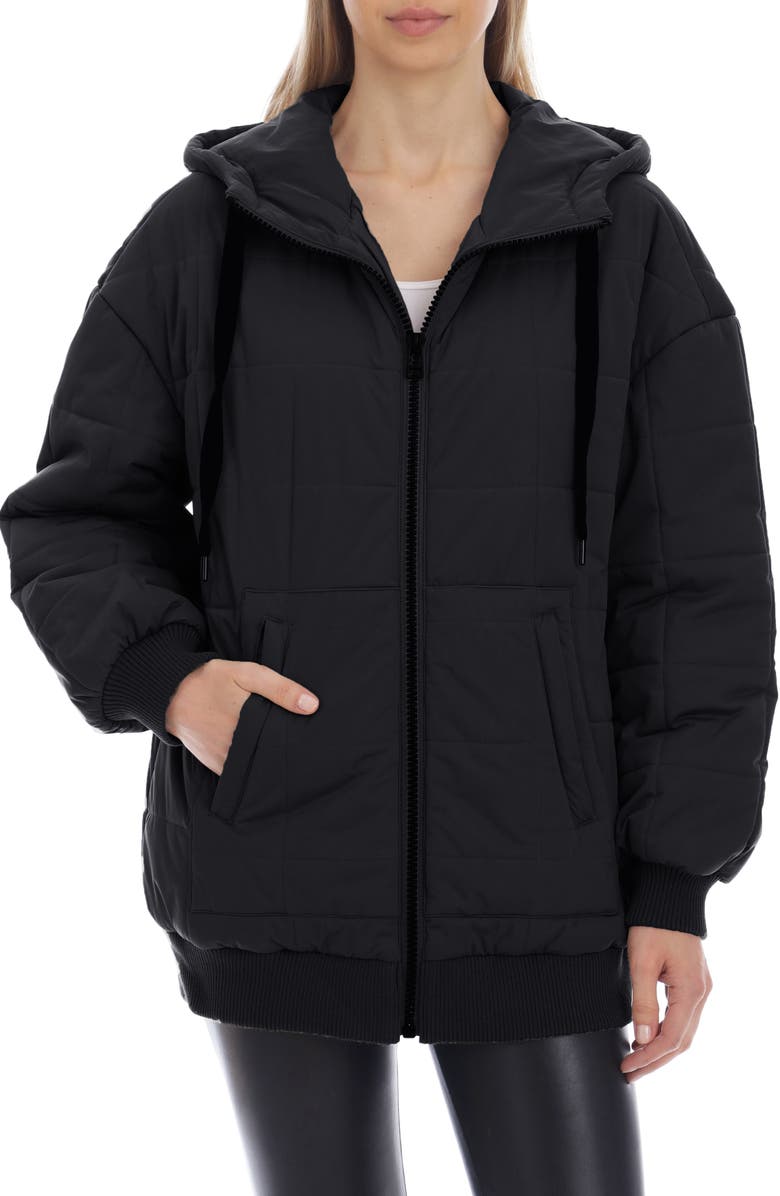 Avec Les Filles Water Resistant Box Quilt Jacket | Nordstromrack