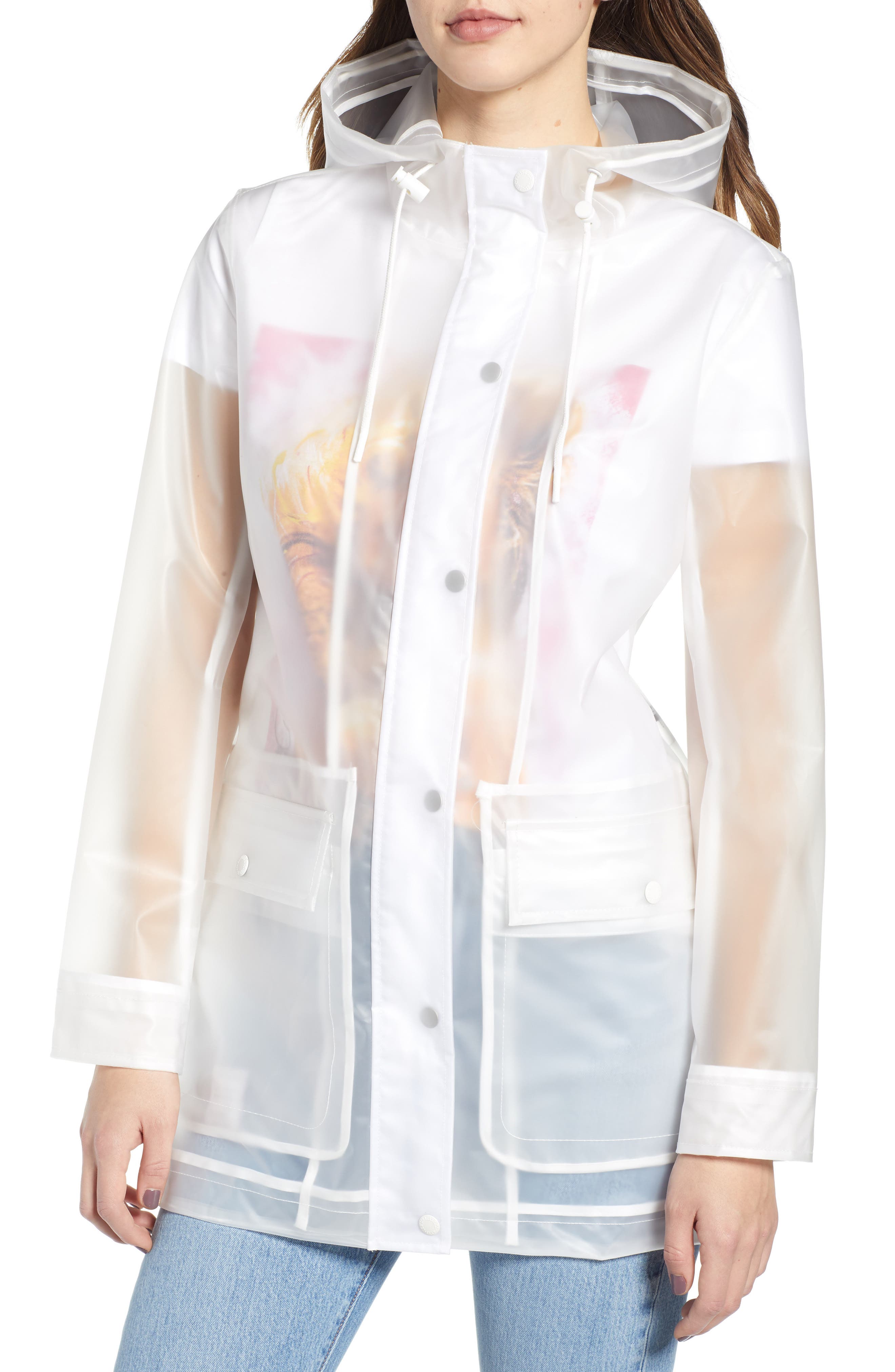 Levi's® Translucent Rain Jacket | Nordstrom