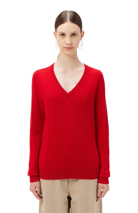 Women's Red Cashmere Sweaters | Nordstrom