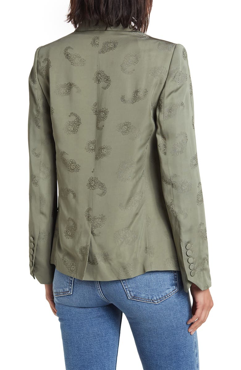 Zadig & Voltaire Victor Paisley Jacquard Blazer | Nordstromrack