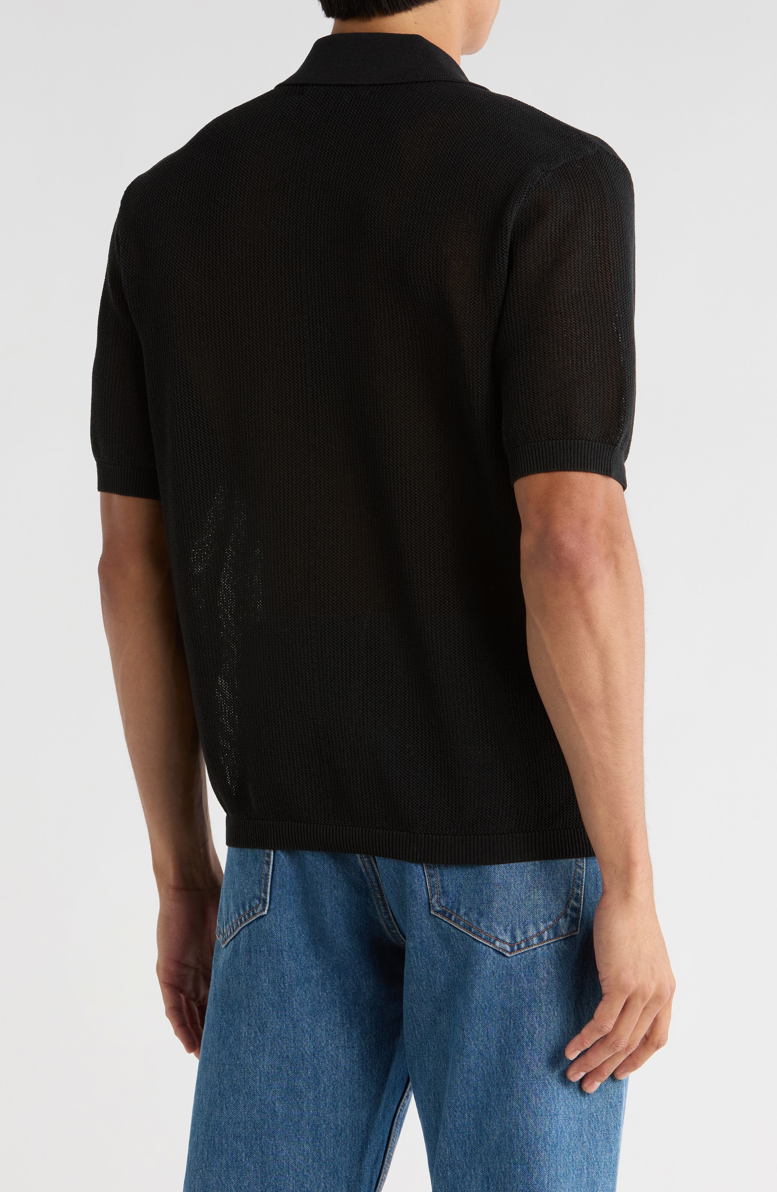 rag & bone Willy Mesh Polo | Nordstromrack