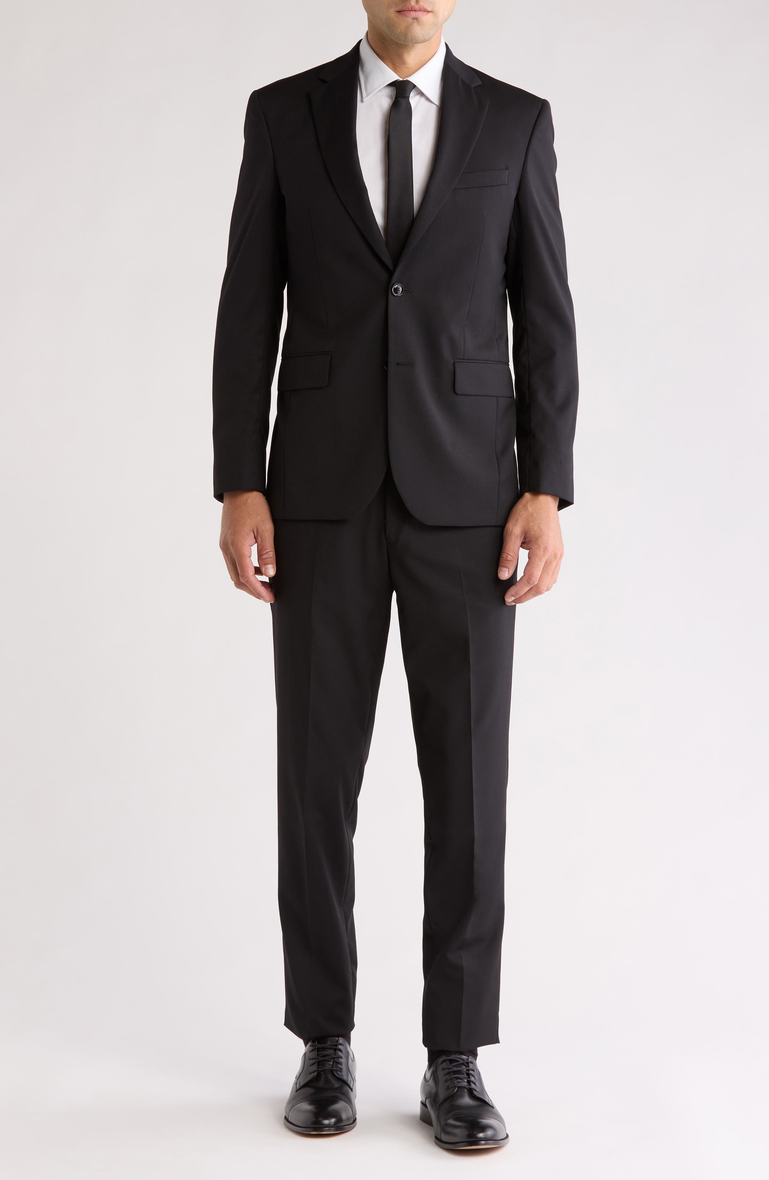 Ted Baker London Jarrow Plain Slim Fit Wool Suit | Nordstromrack