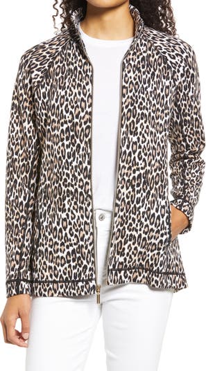 Tommy Bahama Cat's Meow Zip Front Stretch Cotton Jacket | Nordstromrack