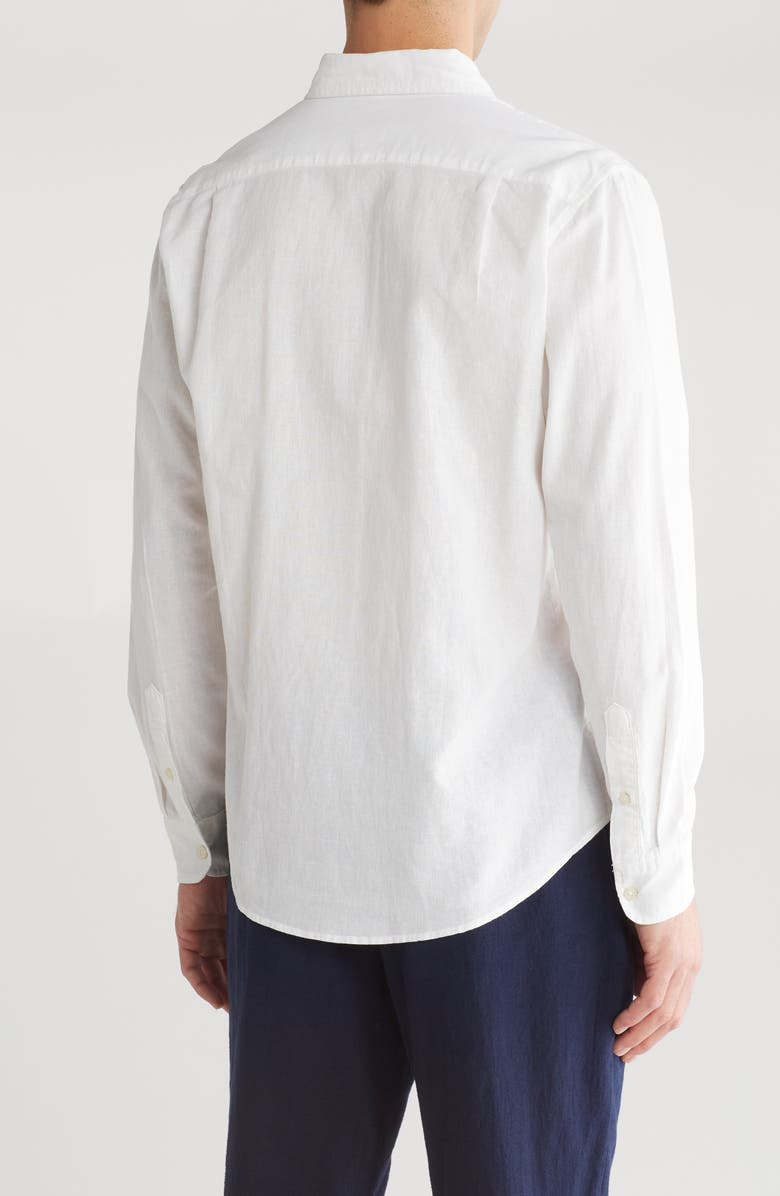 Tailor Vintage PUREtec cool™ Linen & Cotton Button-Up Shirt | Nordstromrack