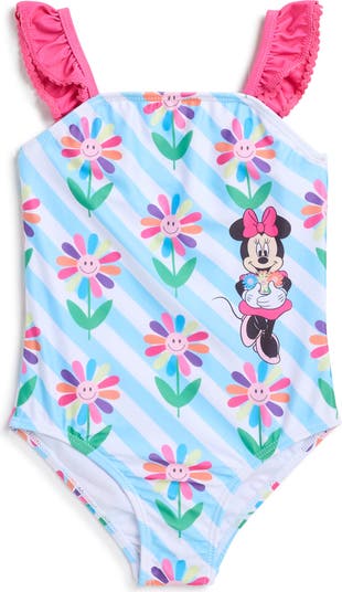 DREAMWAVE Kids' Minnie Mouse One-Piece Swimsuit | Nordstromrack