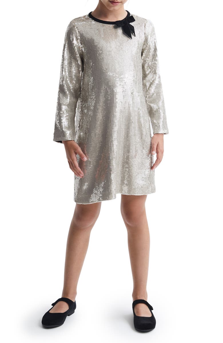 Reiss Kids' Leon Sequin Dress | Nordstromrack