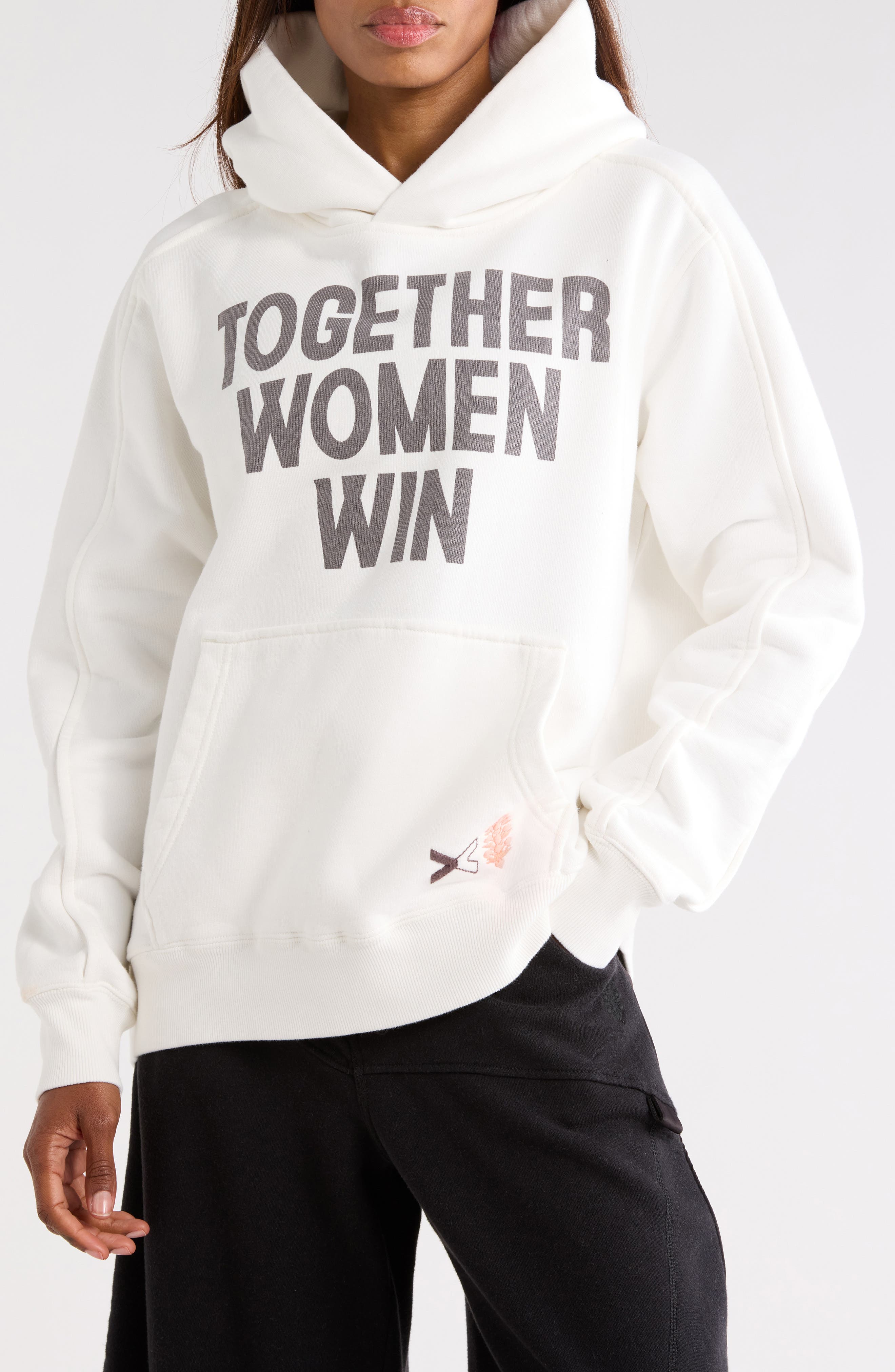 Free People TOGETHXR x FP Movement Together Women Win Graphic Hoodie ...