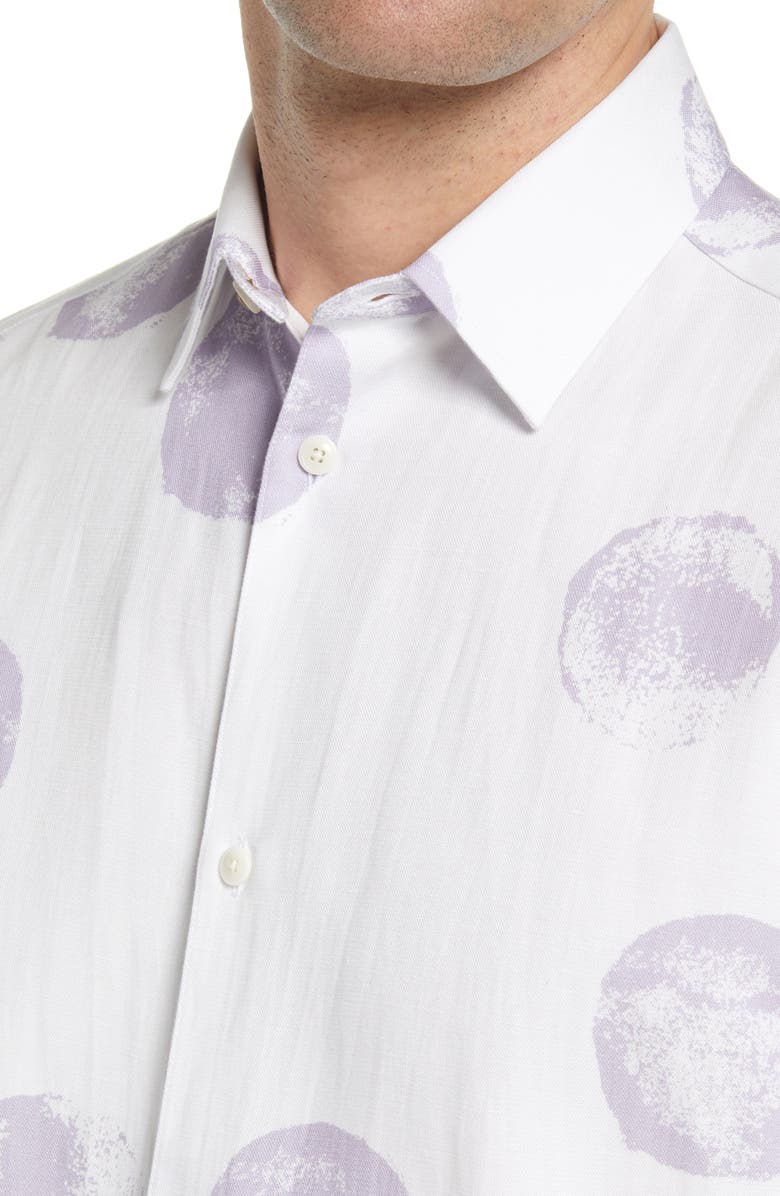 Ted Baker London Gophir Print Short Sleeve Button-Up Shirt | Nordstromrack