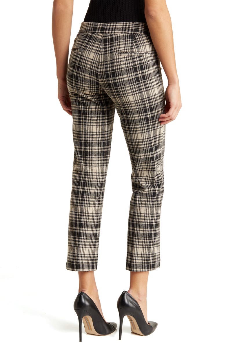 Amanda & Chelsea Plaid Flat Front Pants | Nordstromrack
