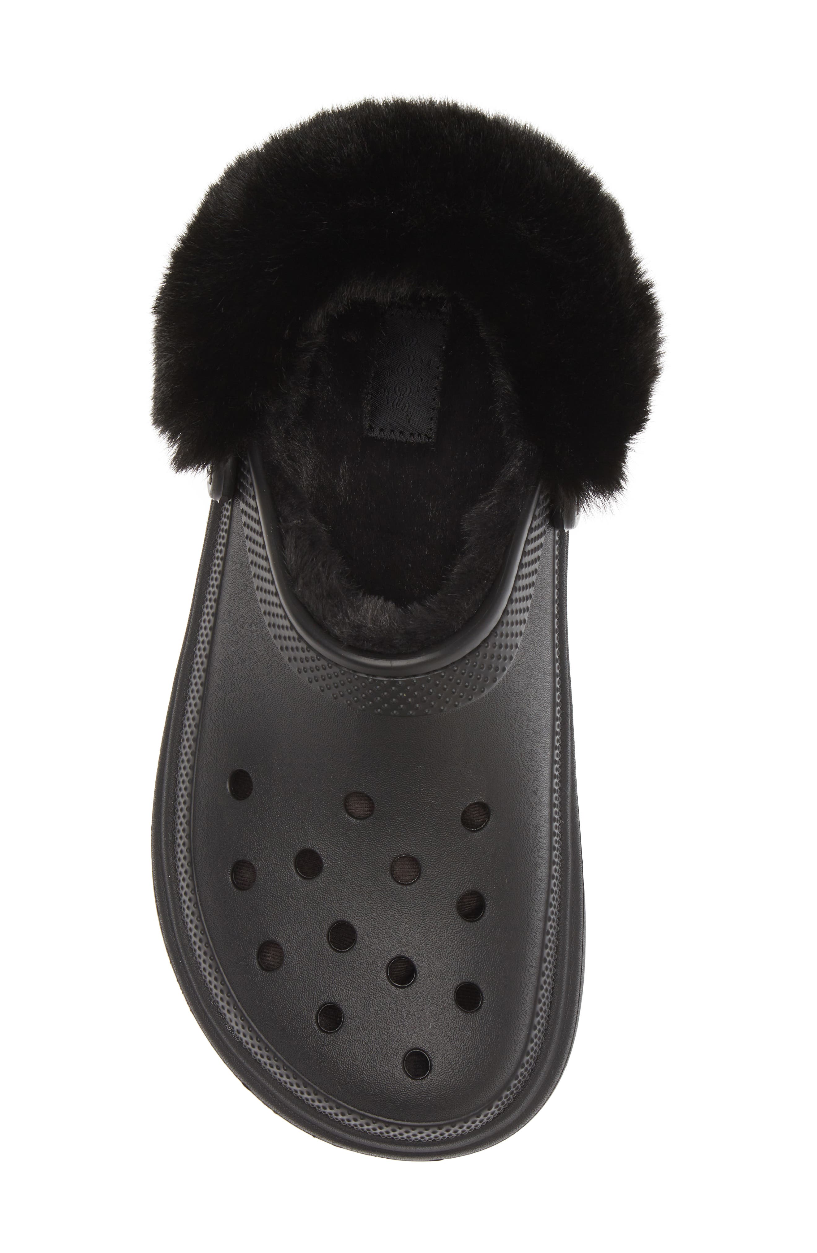CROCS Stomp Faux Fur Platform Clog (Women) | Nordstromrack