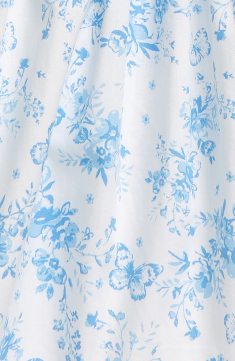 Iris & Ivy Butterfly Floral Smocked Ruffle Toile Dress & Bloomers Set ...