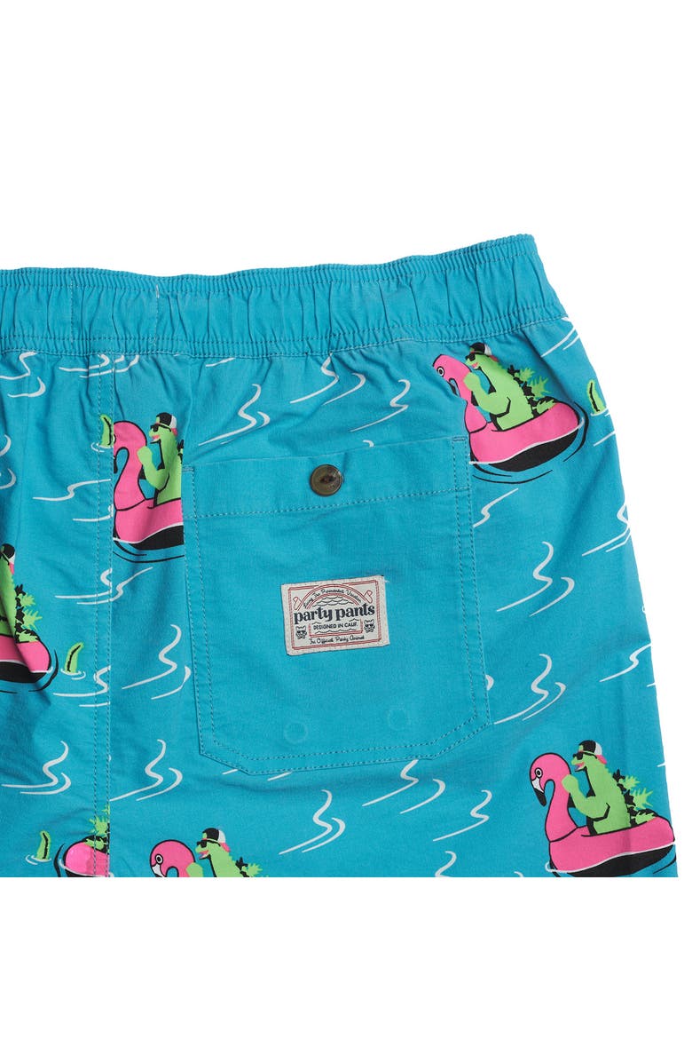 Party Pants River Dino Swim Trunks | Nordstromrack