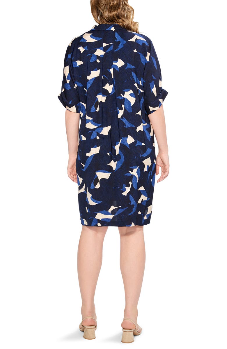 NIC+ZOE Abrstact Billow Shirtdress | Nordstromrack