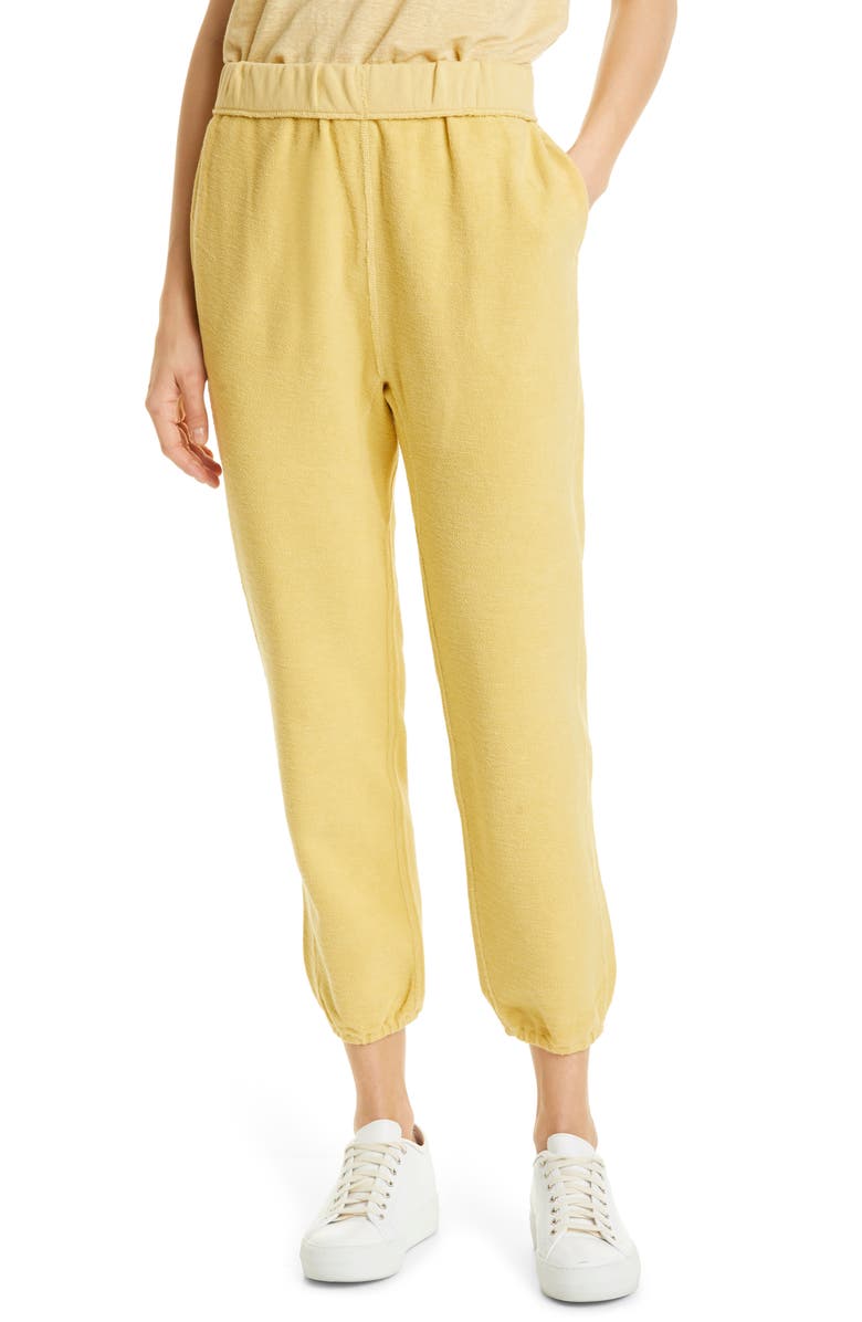FRAME Rolled Up Organic Cotton Sweatpants | Nordstromrack