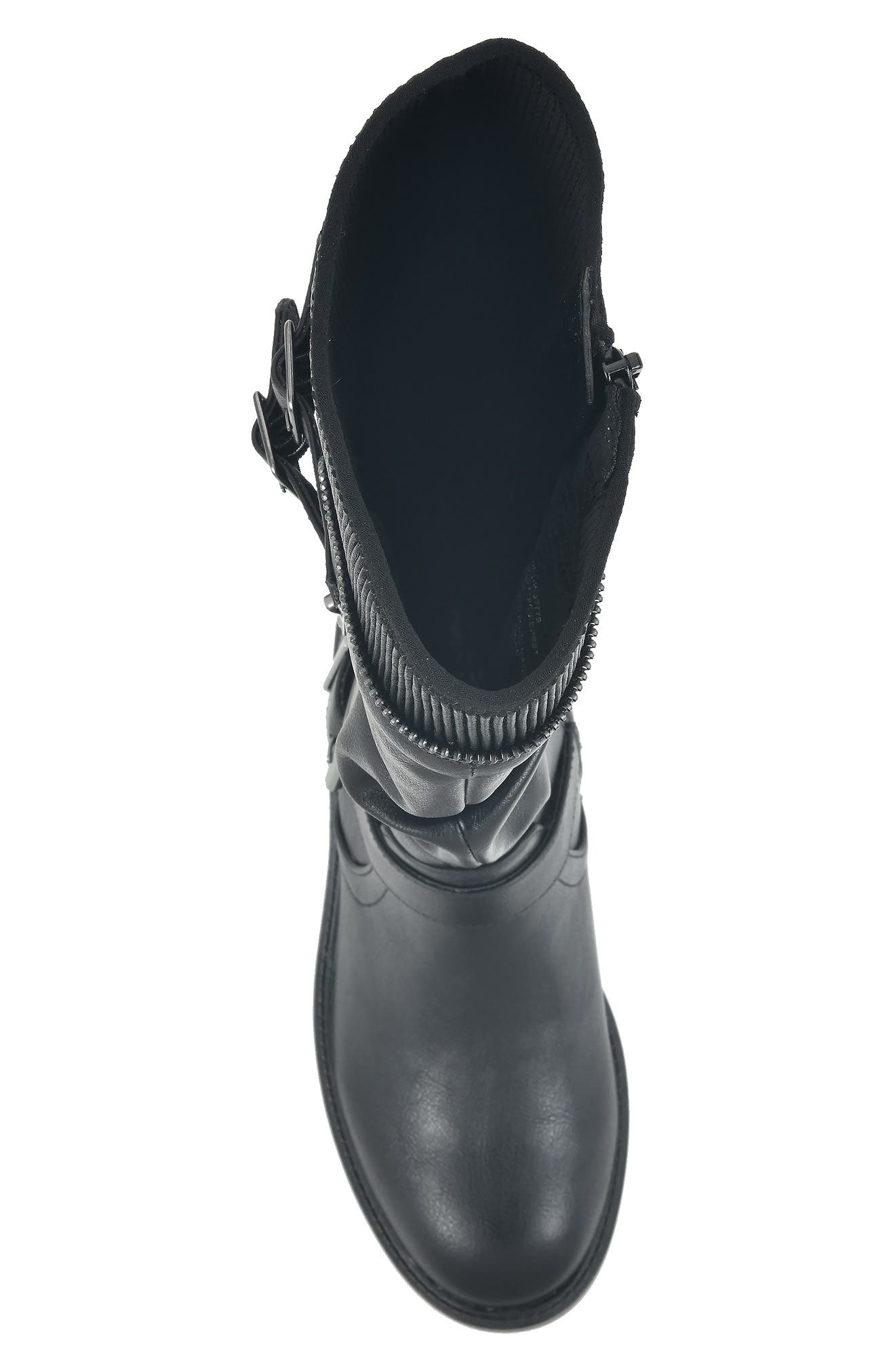 White Mountain Deepest Tall Lug Sole Leather Boot (Women) | Nordstromrack