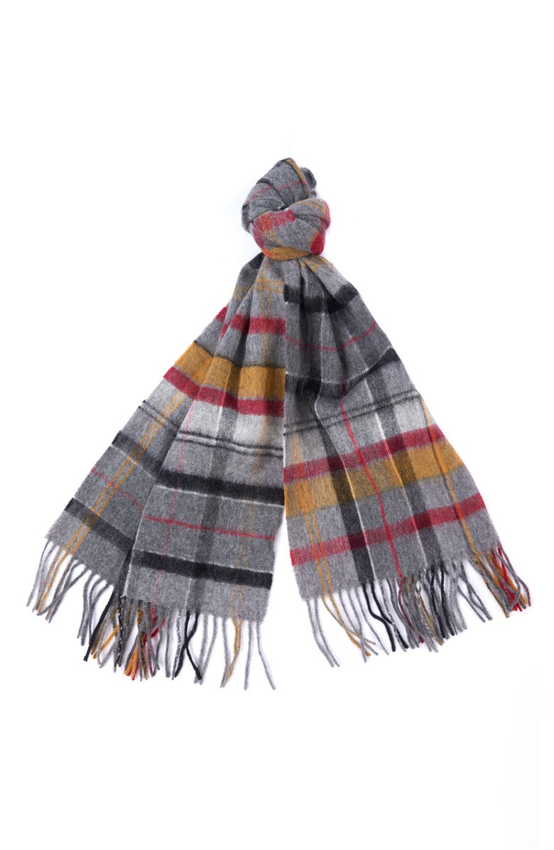 Barbour Mixed Tartan Wool Scarf | Nordstromrack