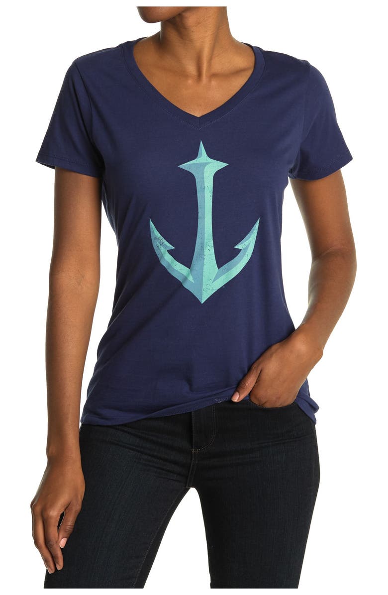 Wright & Ditson NHL Seattle Kraken Anchor Print T-Shirt | Nordstromrack