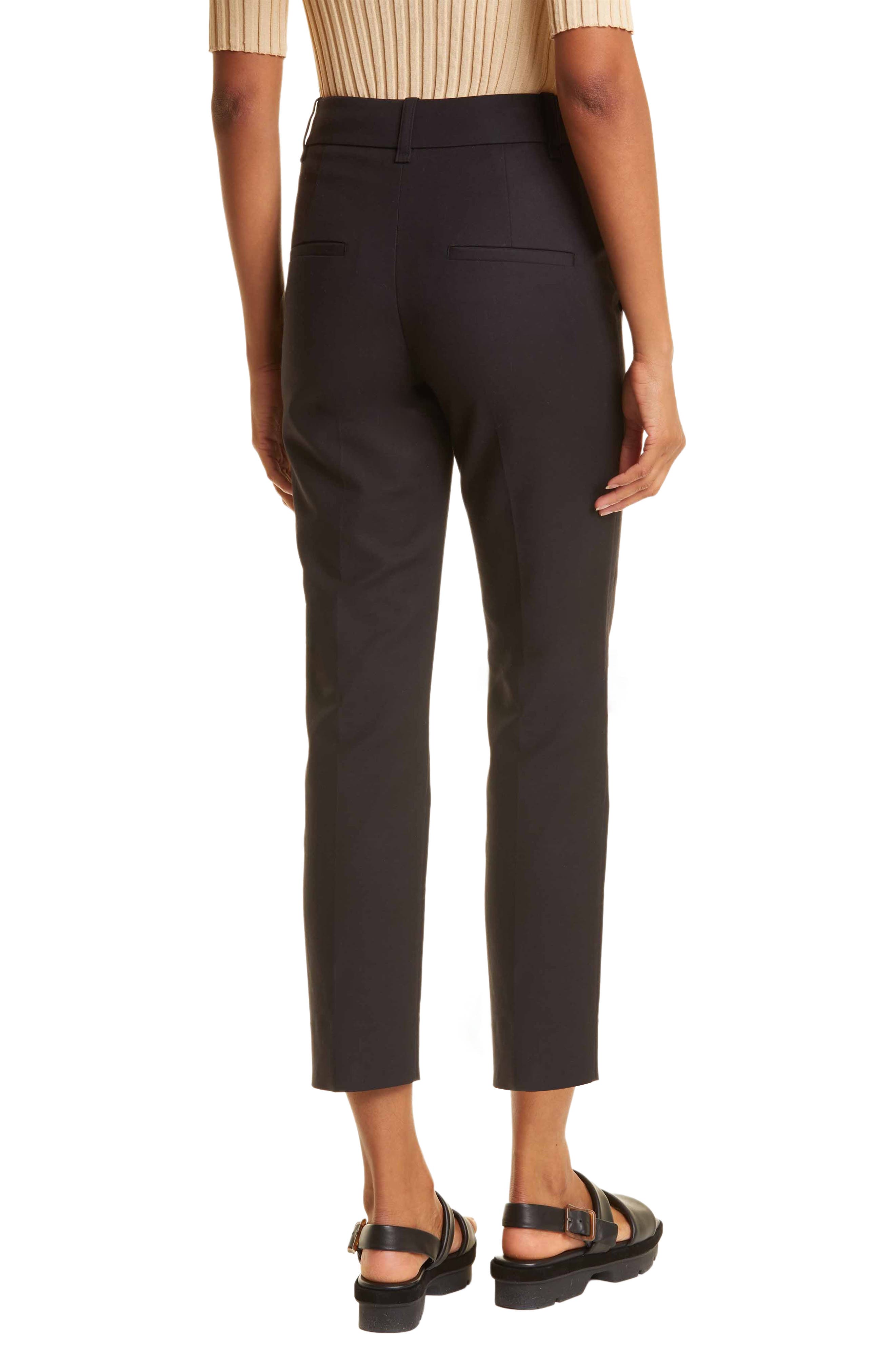 Vince Cotton Blend Cigarette Trousers | Nordstromrack