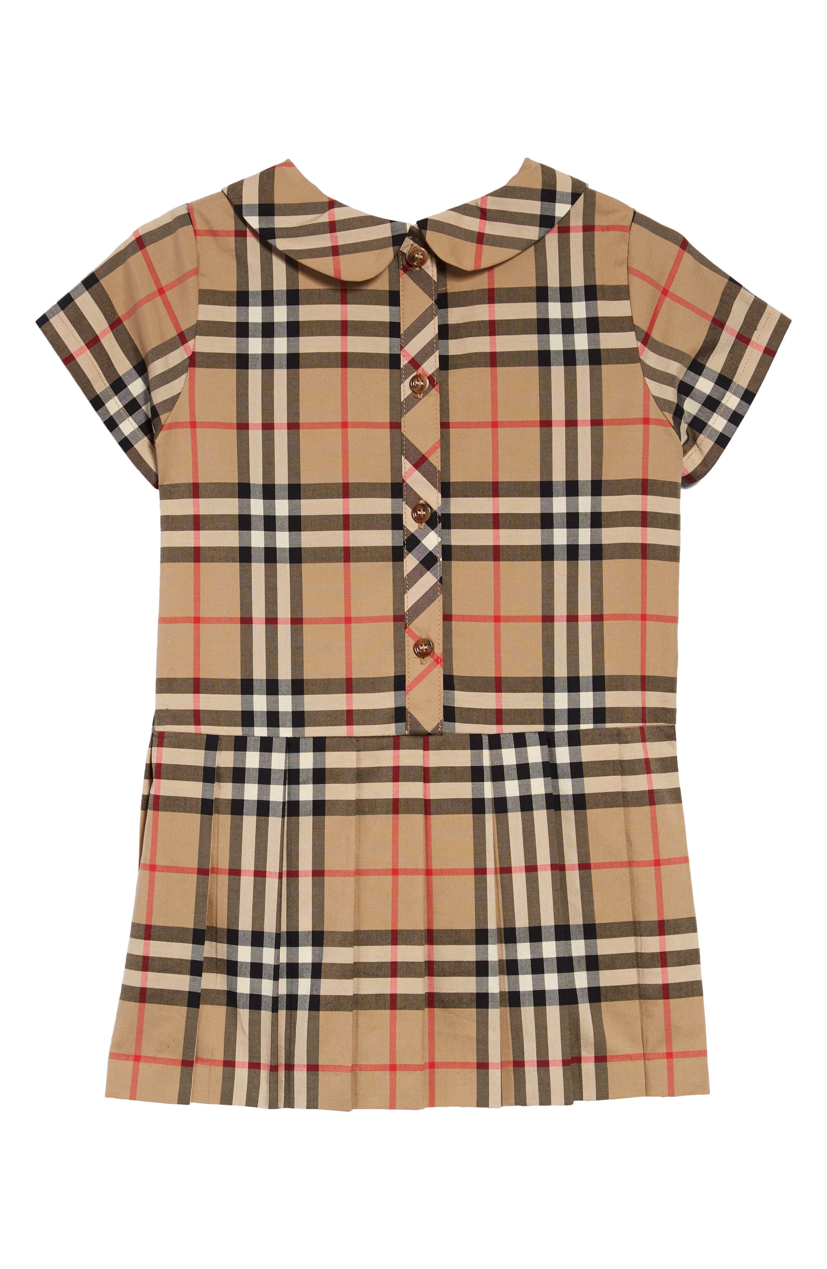 Burberry Peggy Tartan Drop Waist Dress | Nordstrom