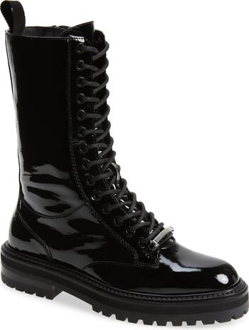 Jimmy Choo Cora Soft Patent Combat Boot (Women) | Nordstrom
