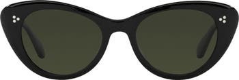 Oliver Peoples Rishell 51mm Polarized Cat Eye Sunglasses | Nordstrom