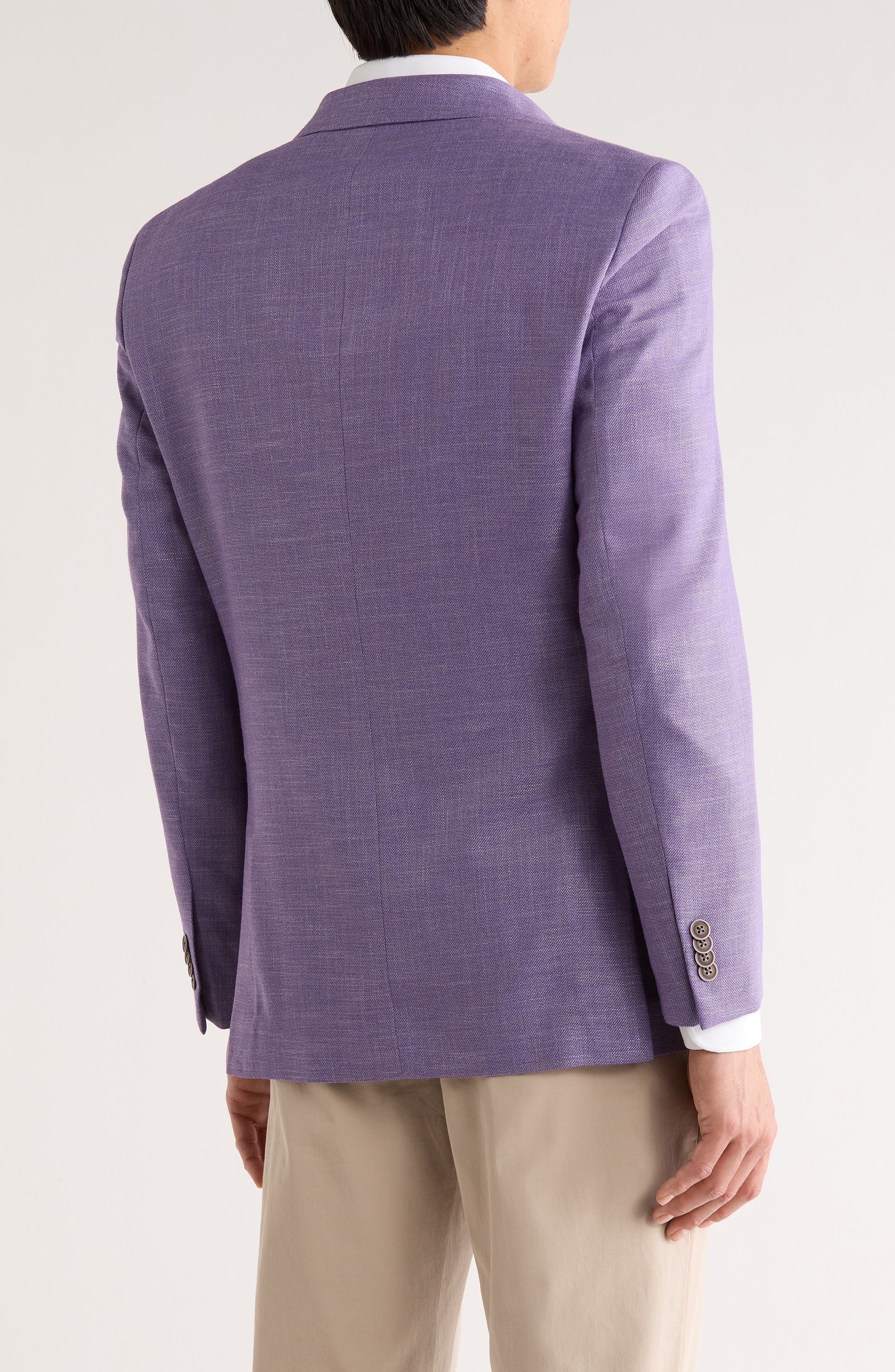 Purple Crosshatch Stretch Sport Coat (Men) | Nordstromrack