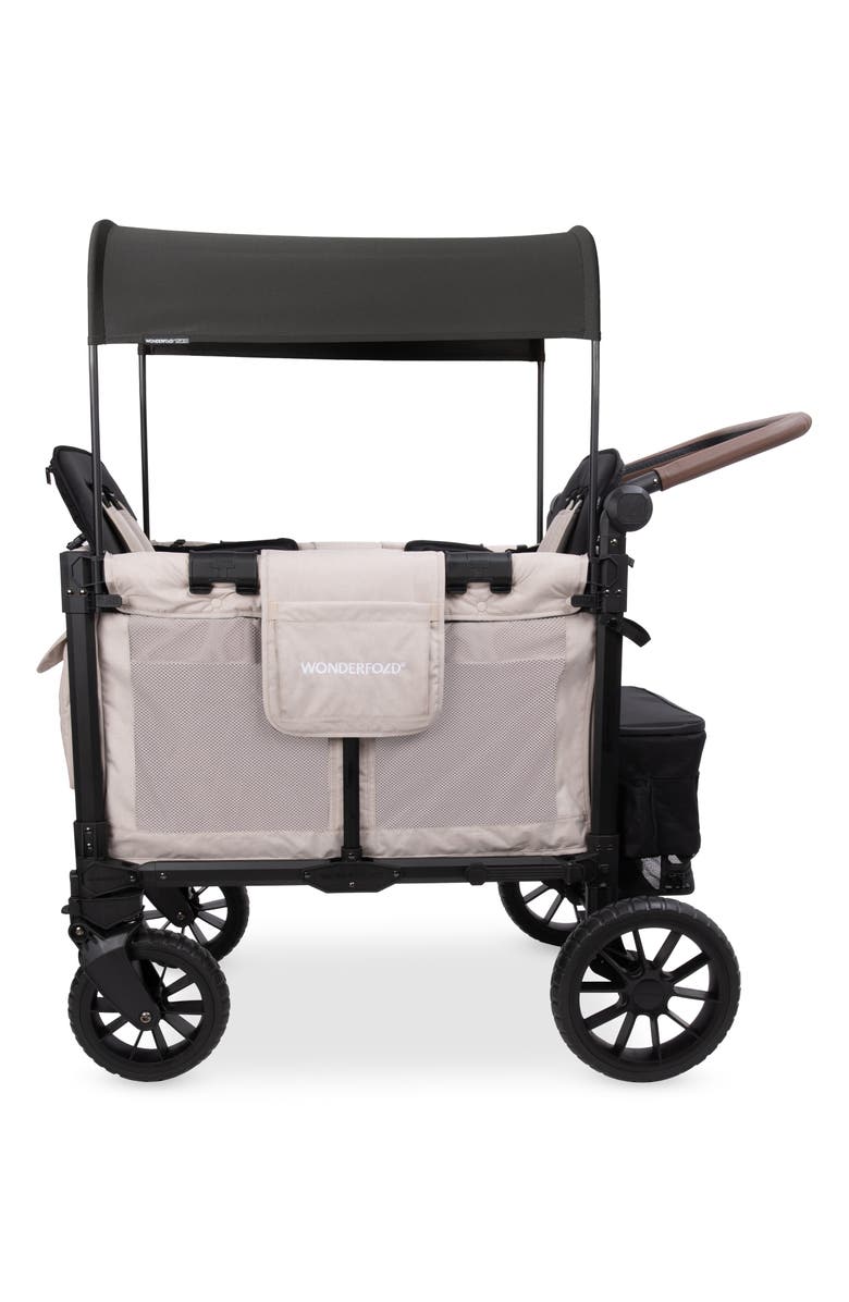 WonderFold W2 Luxe Pro 2-Passenger Multifunctional Stroller Wagon ...