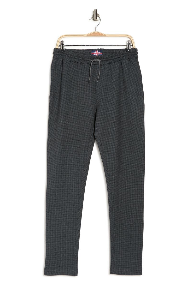 SOUL OF LONDON Micro Check Print Joggers | Nordstromrack